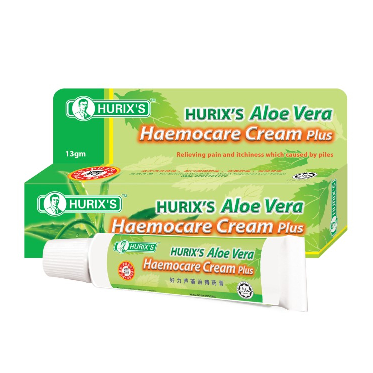 HURIX'S Aloe Vera Haemocare Cream Plus (13g) Exp:3/24 | Shopee Malaysia