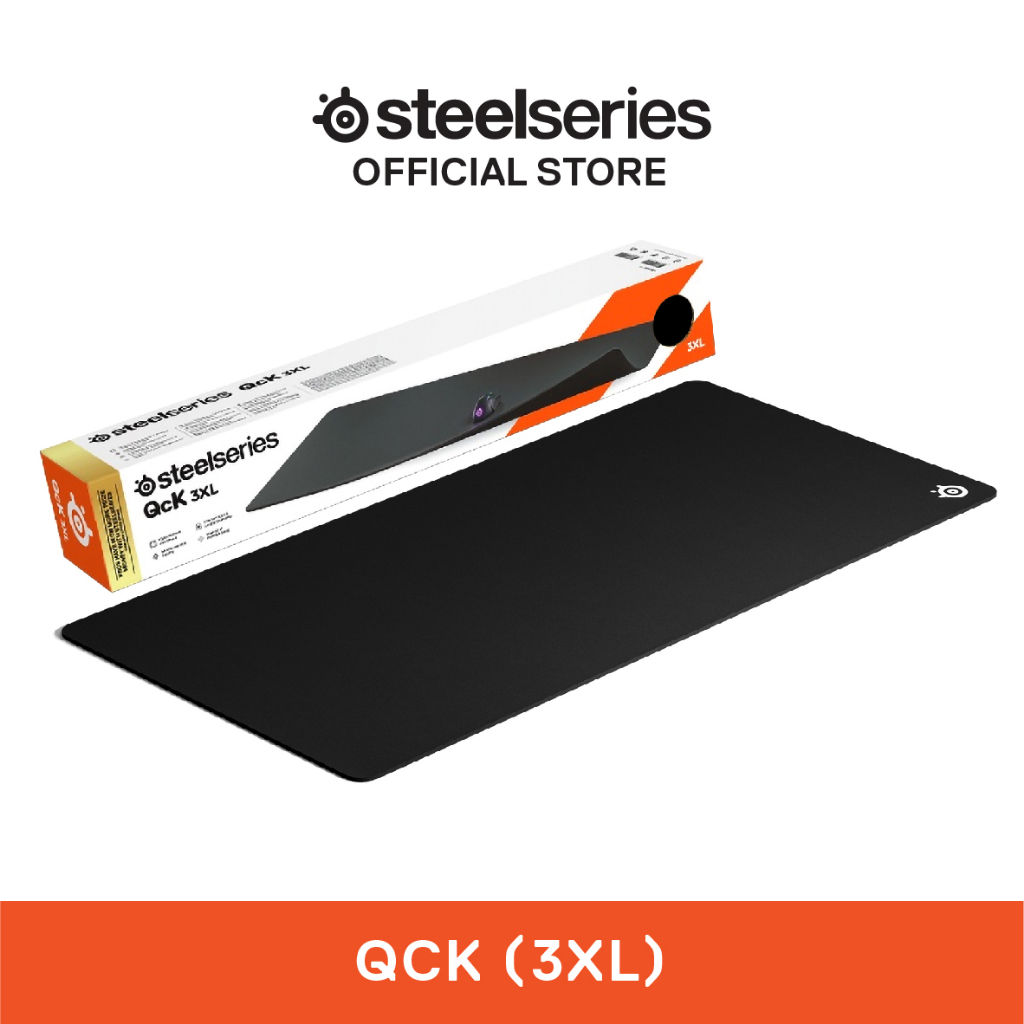 SteelSeries QcK 3XL Gaming Micro-Woven Mouse Pad (1220mm x 590mm x 3mm ...