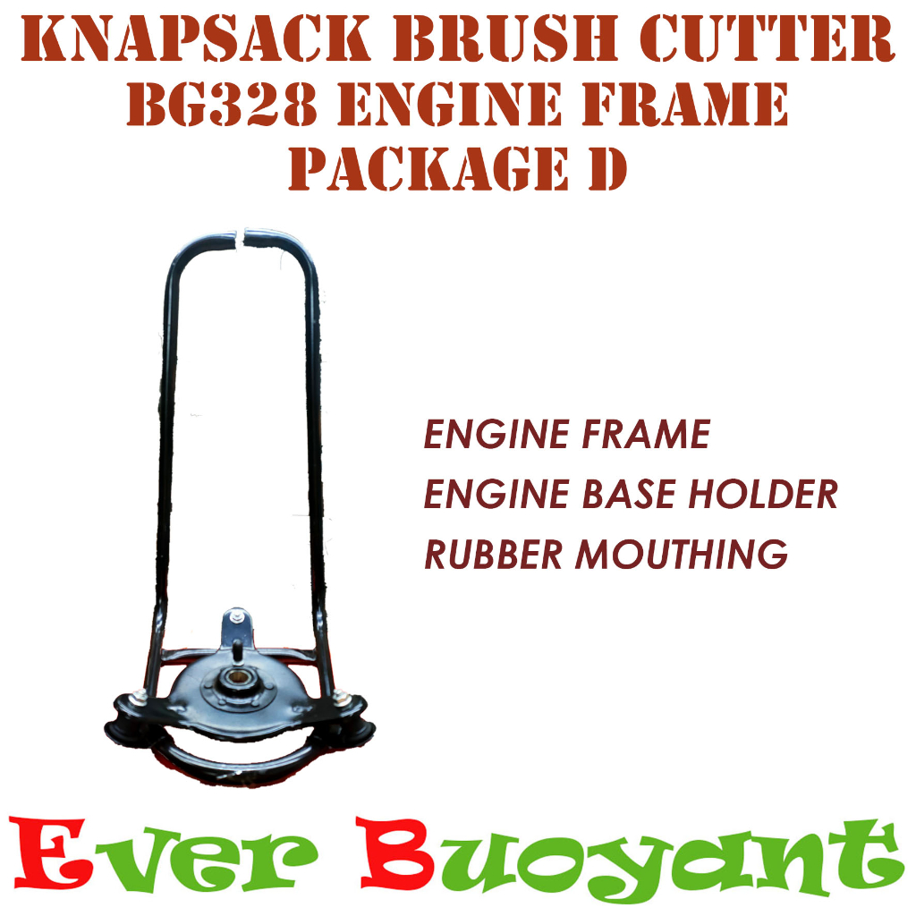 BG328 KNAPSACK BRUSH CUTTER ENGINE FRAME PACKAGE D \ PAKEJ D BINGKAI ...