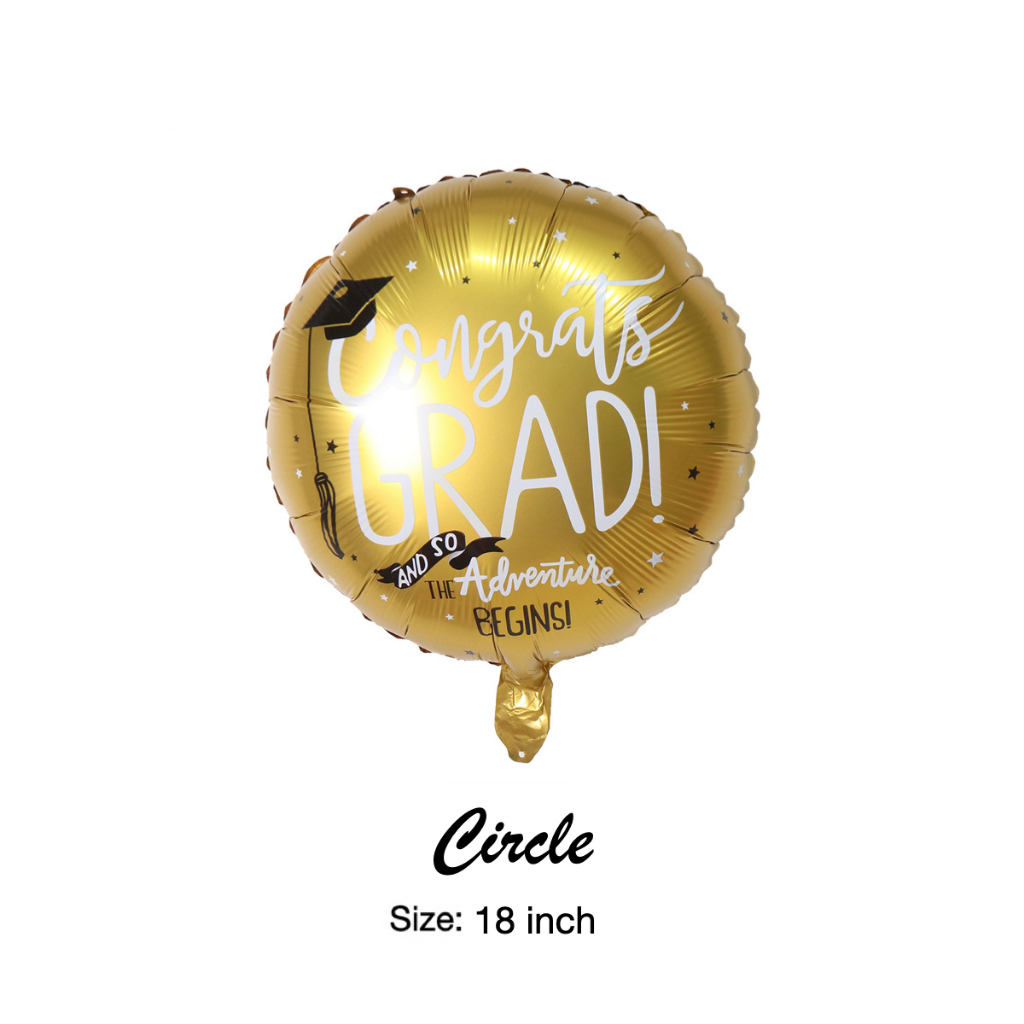 MEME 18 Inch Large Graduation Balloon Convo Cartoon Cute Bear Owl Star ...