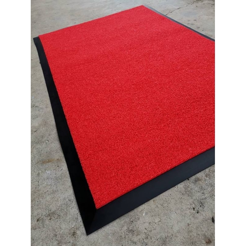 Custom Size PVC Coilmat Alas Kaki Getah Tepi anti licin.slip | Shopee ...