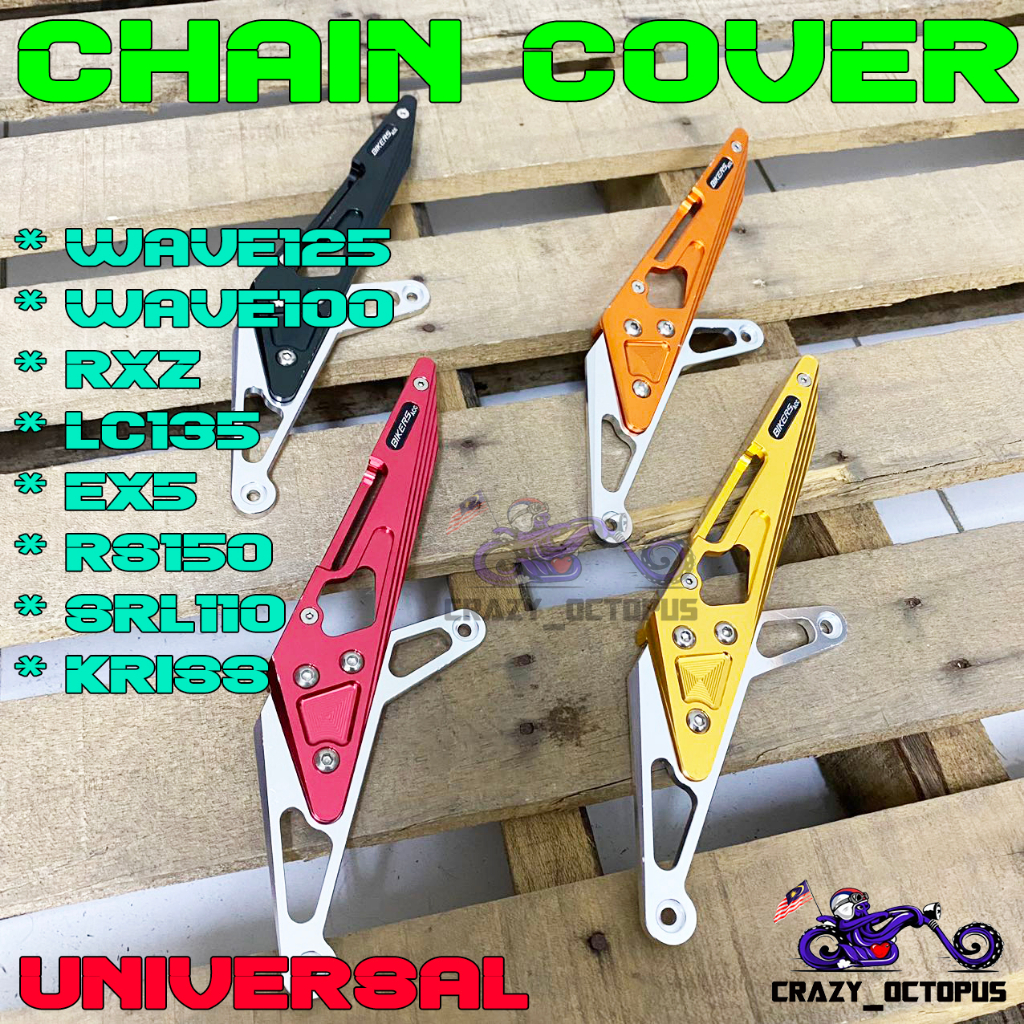 OFFER ! BIKERS Chain Cover Thailand UNIVERSAL KLX150 / Dtracker 150 / D-Tracker 125 Kawasaki ...