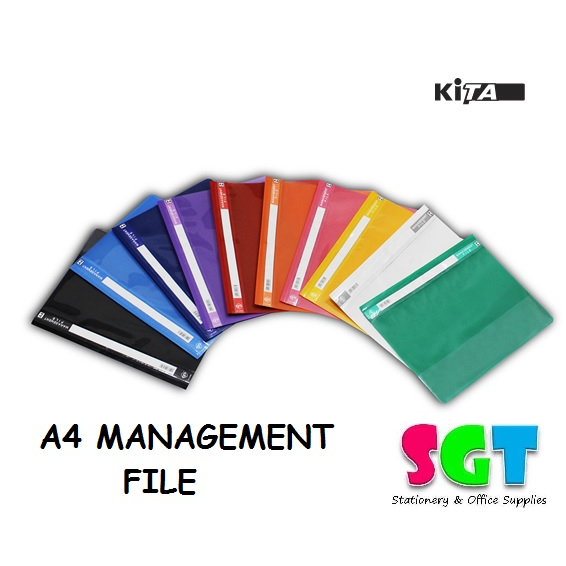 A4 Management File (1 UNIT) | Shopee Malaysia