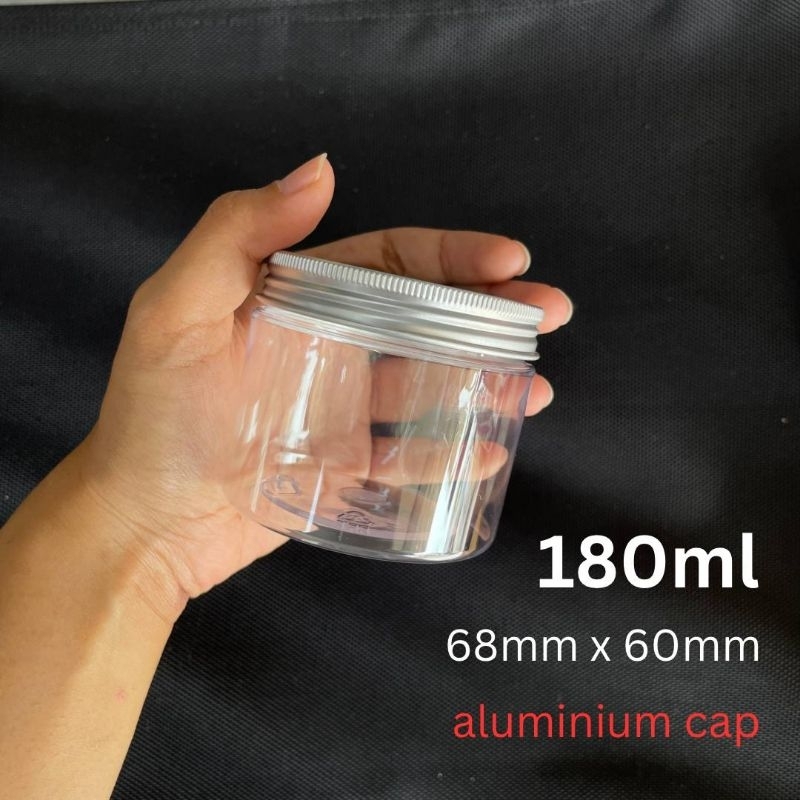 30ml 50ml 100ml 120ml 200m 250ml & 300ml Clear PET Container Jar Balang ...