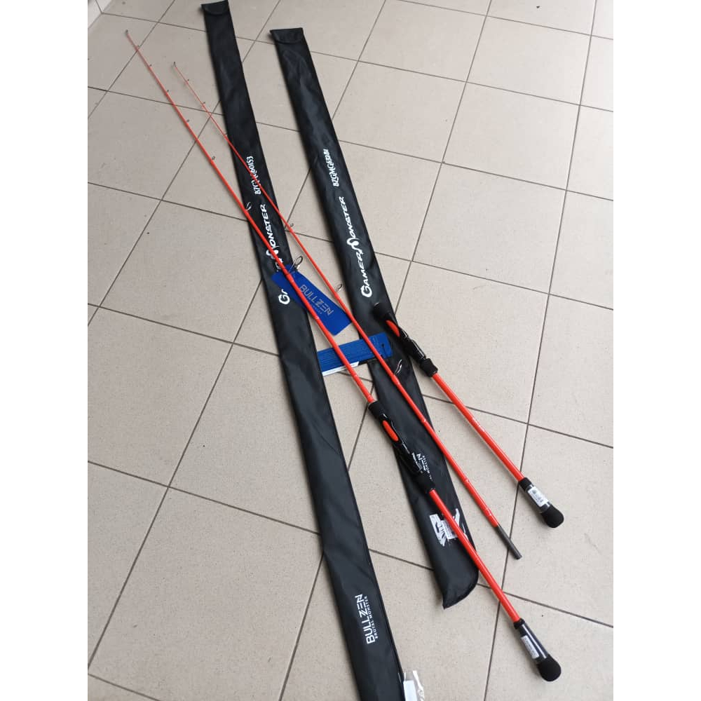 NEW BULLZEN GAMER MONSTER ROD SOLID CARBON SPINNING ROD | Shopee Malaysia