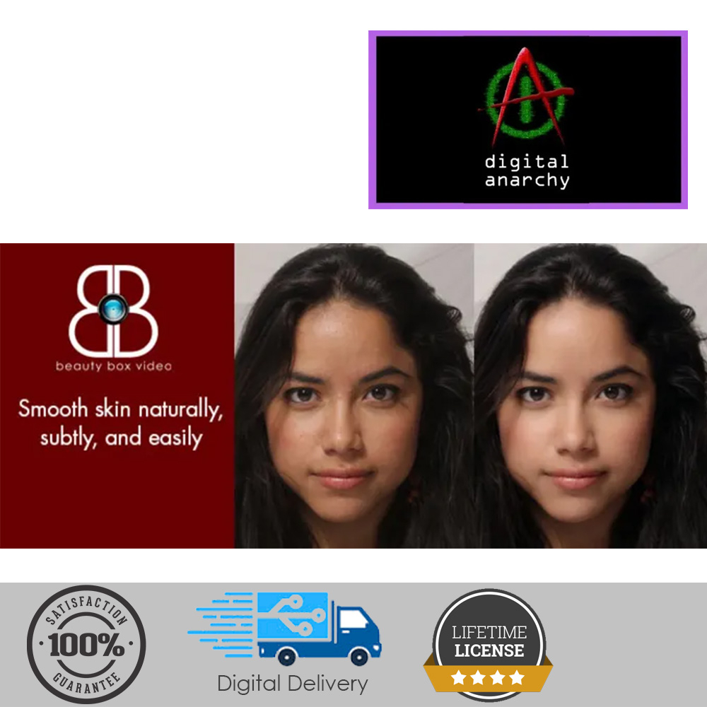 Digital Anarchy Bundle v2023-2025/ Beauty Box, Flicker Free, Samurai, Light Wrap plugin for AE ...