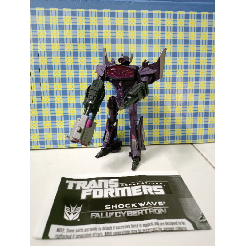 Hasbro Transformers Generation SHOCKWAVE | Shopee Malaysia
