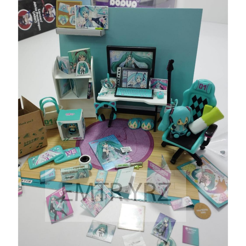 Re-Ment Hatsune Miku Miku Miku Room (Set of 8) | Shopee Malaysia