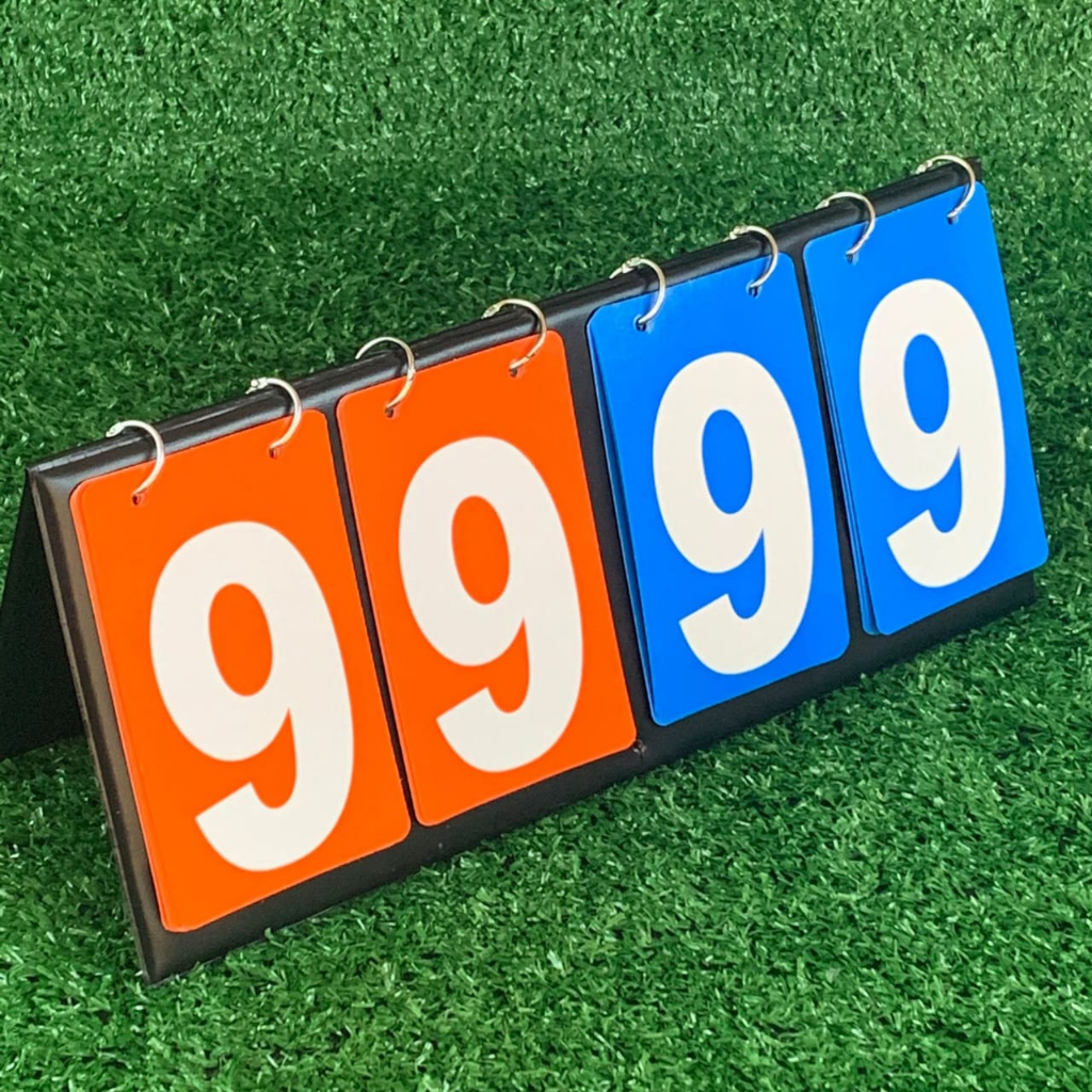 Premium Sport 4-Digit Flipping Scoreboard Sports Digit Scoreboard ...