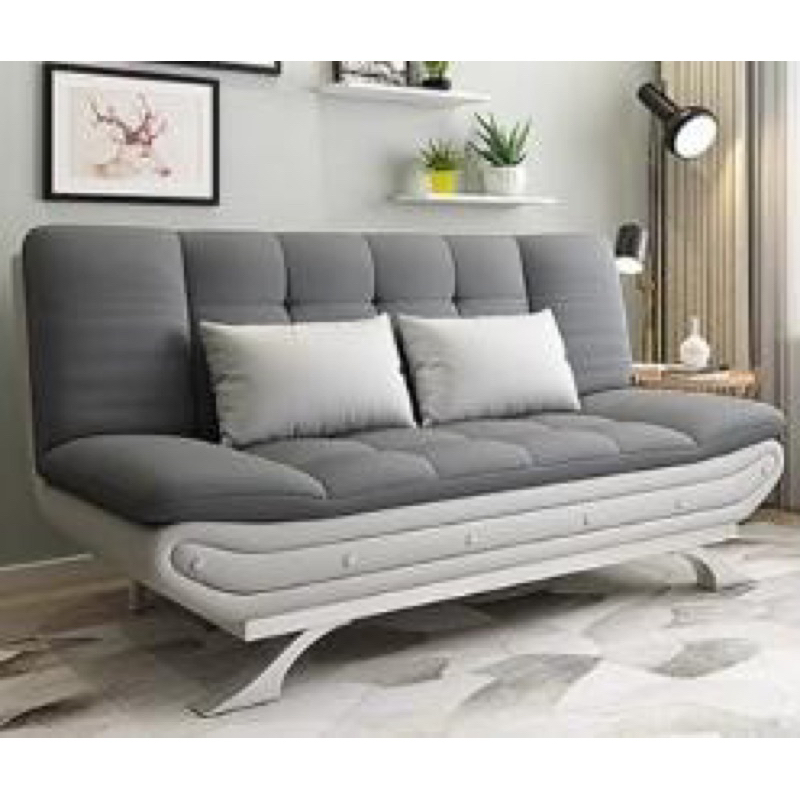 Scandinavian Nordic Convertible Sofa Bed Murah 3/4 Seater Living Room ...