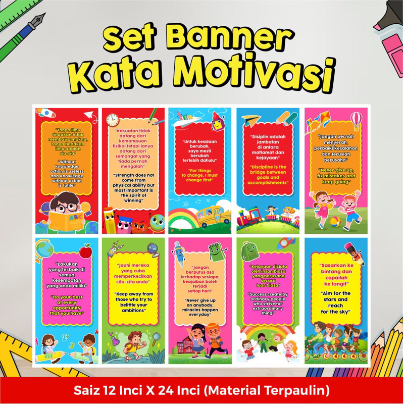 Set banner kata-kata motivasi 💥🔥 | Shopee Malaysia
