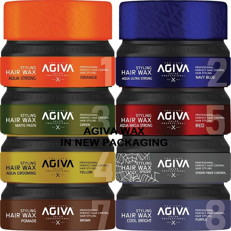 [New Packaging 2026] Agiva Hair Styling Wax | Shopee Malaysia