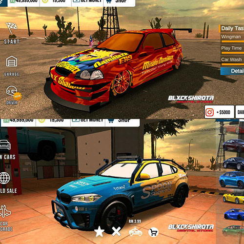CAR PARKING MULTIPLAYER DESIGN | Shopee Malaysia