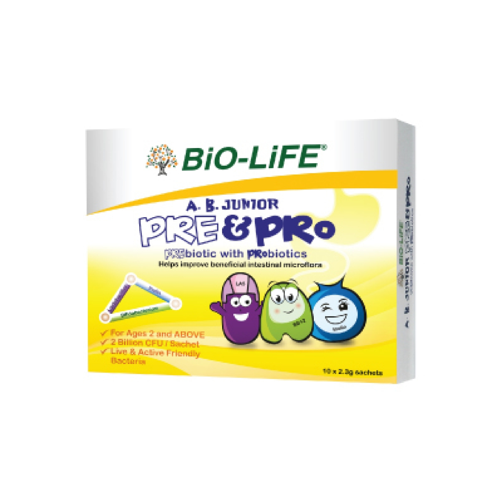 Bio-Life AB Junior Pre & Pro 10 Sachets x 2.3g (Exp 08/2026) | Shopee ...