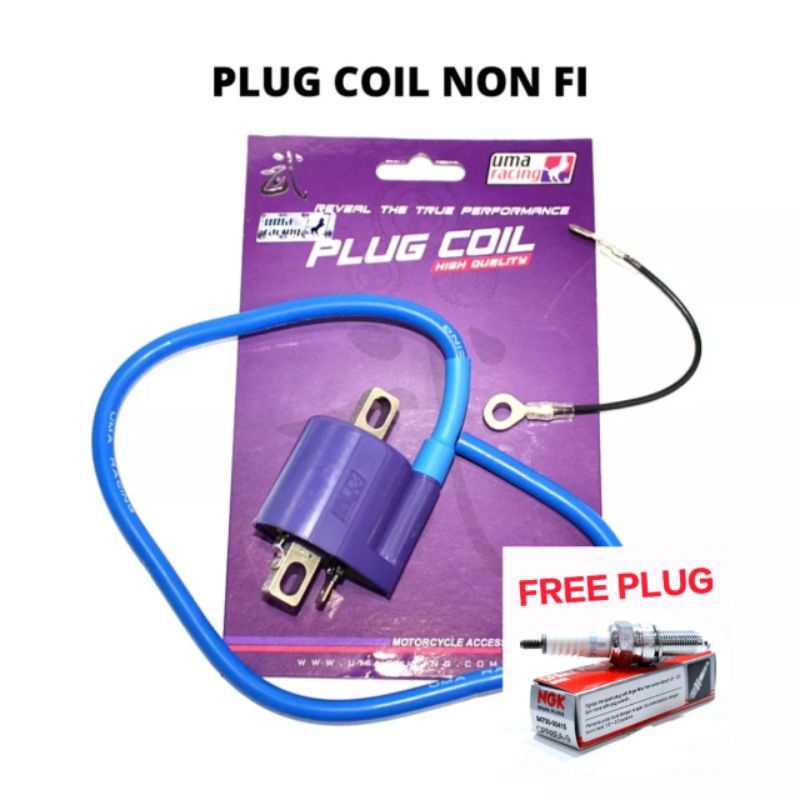 UMA Plug coil racing universal LC135 / EX5 / Y125 / WAVE125 uma racing ...