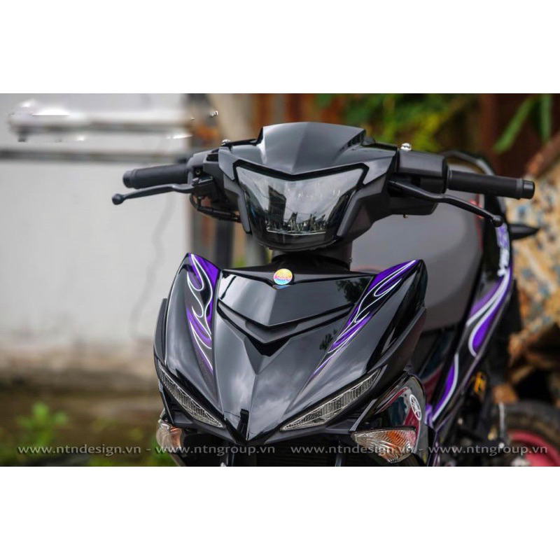 COVERSET HITAM KILAT Y15 V1 V2 API | Shopee Malaysia