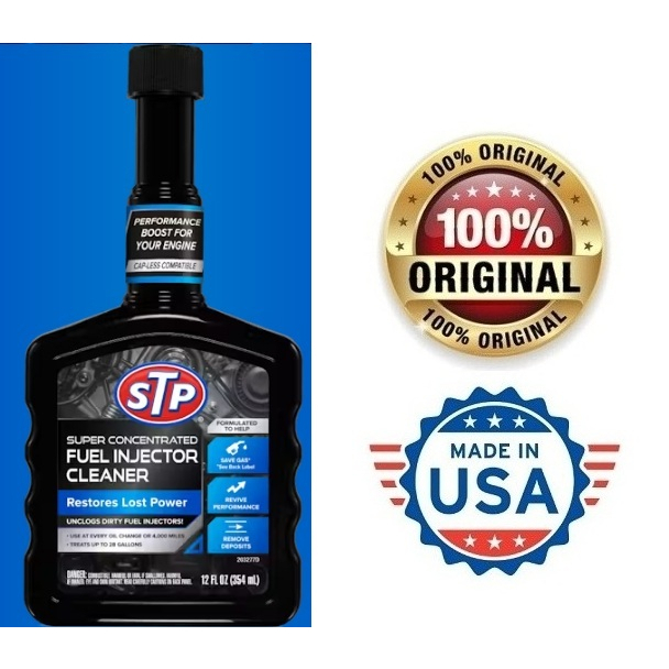 READY STOCK STP SUPER CONCENTRATED FUEL INJECTOR CLEANER 12 OZ | Shopee ...