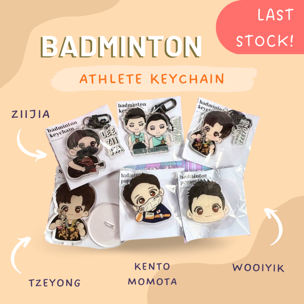 Badminton Athletes Merch by @jolovesuk @aifealee | Shopee Malaysia