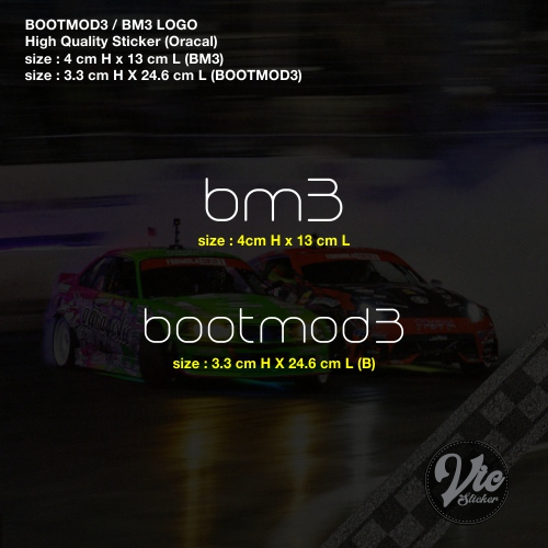 BOOTMOD3 / BM3 Sticker / Decal (High Quality Sticker) | Shopee Malaysia