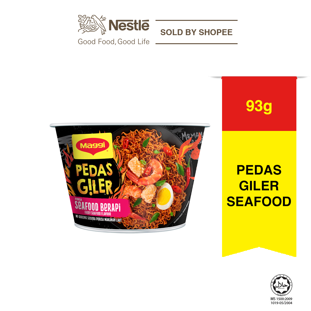 Maggi Pedas Giler Seafood Berapi (93g) | Shopee Malaysia