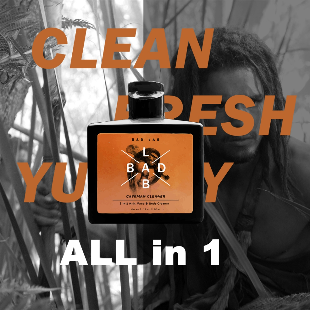 3-In-1 Hair, Face & Body Cleaner Original Bad Lab 80ml Edition | Shopee ...