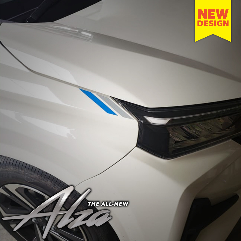 ALZA 2022 HEADLAMP STRIPE (STICKER POTONG) | Shopee Malaysia