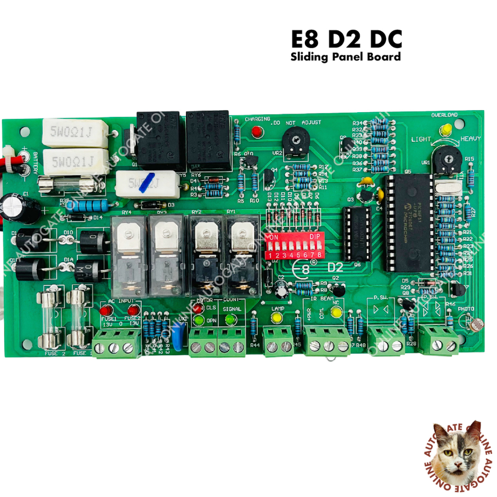 E8 D2 DC AUTOGATE SLIDING control panel board - counting sensor ...