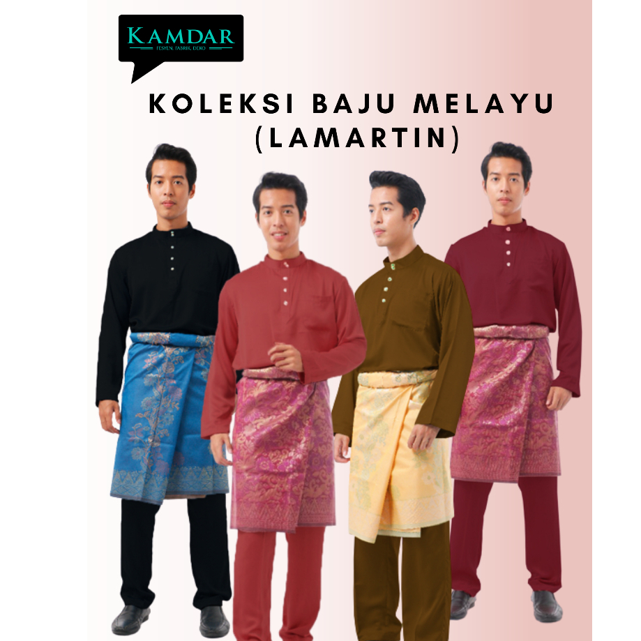 [KAMDAR] LAMARTIN BAJU MELAYU UNTUK AYAH & ANAK (Size S-5XL) | Shopee ...