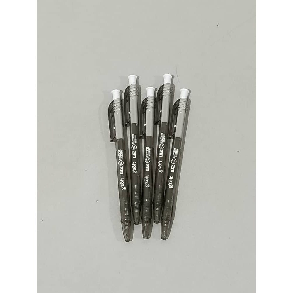 G'Soft W2 SEMI GEL INK 0.5mm PEN RETRACTABLE -BALL PAINT PEN (NEEDLE ...