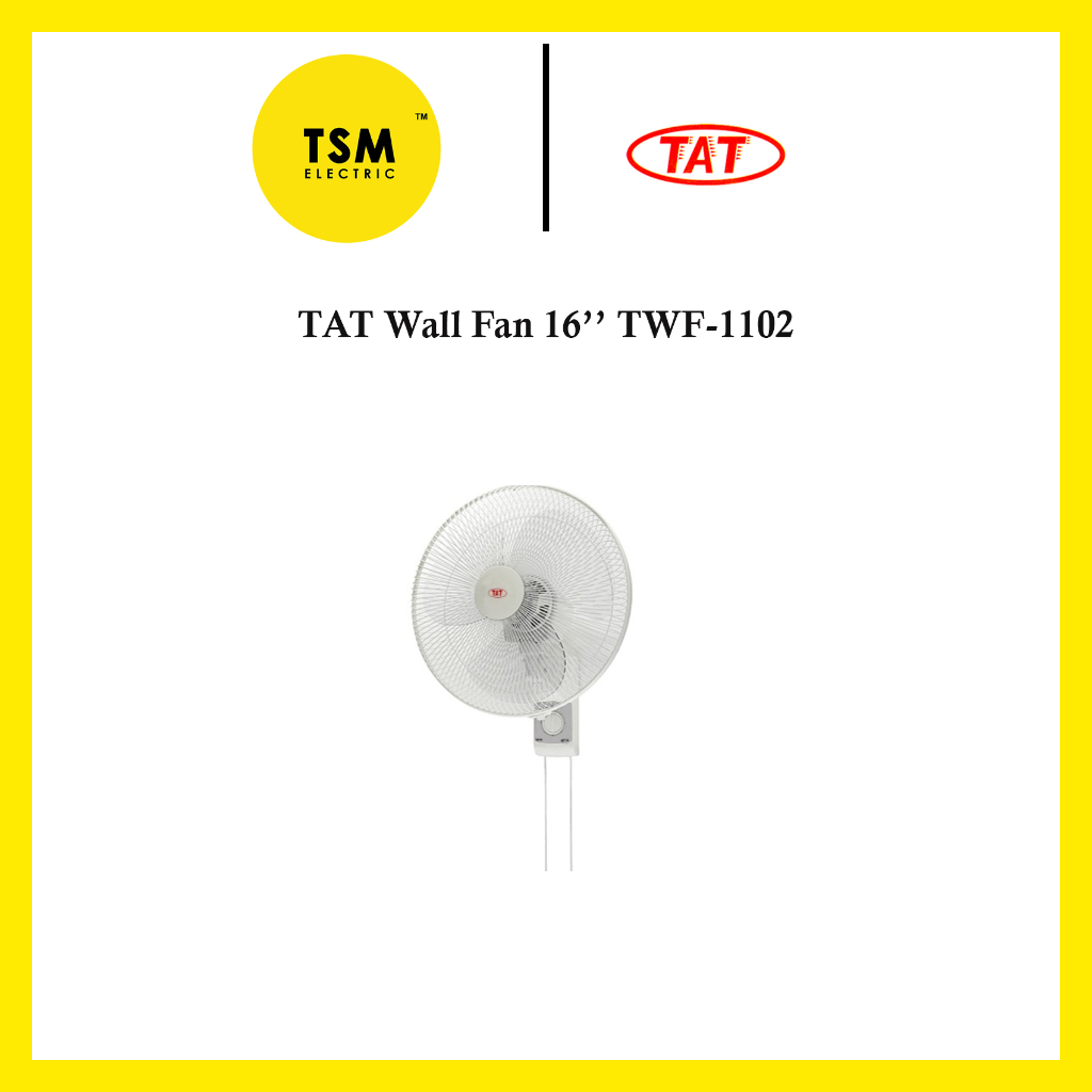 TAT Wall Fan (16’’) TWF-1102 | Shopee Malaysia