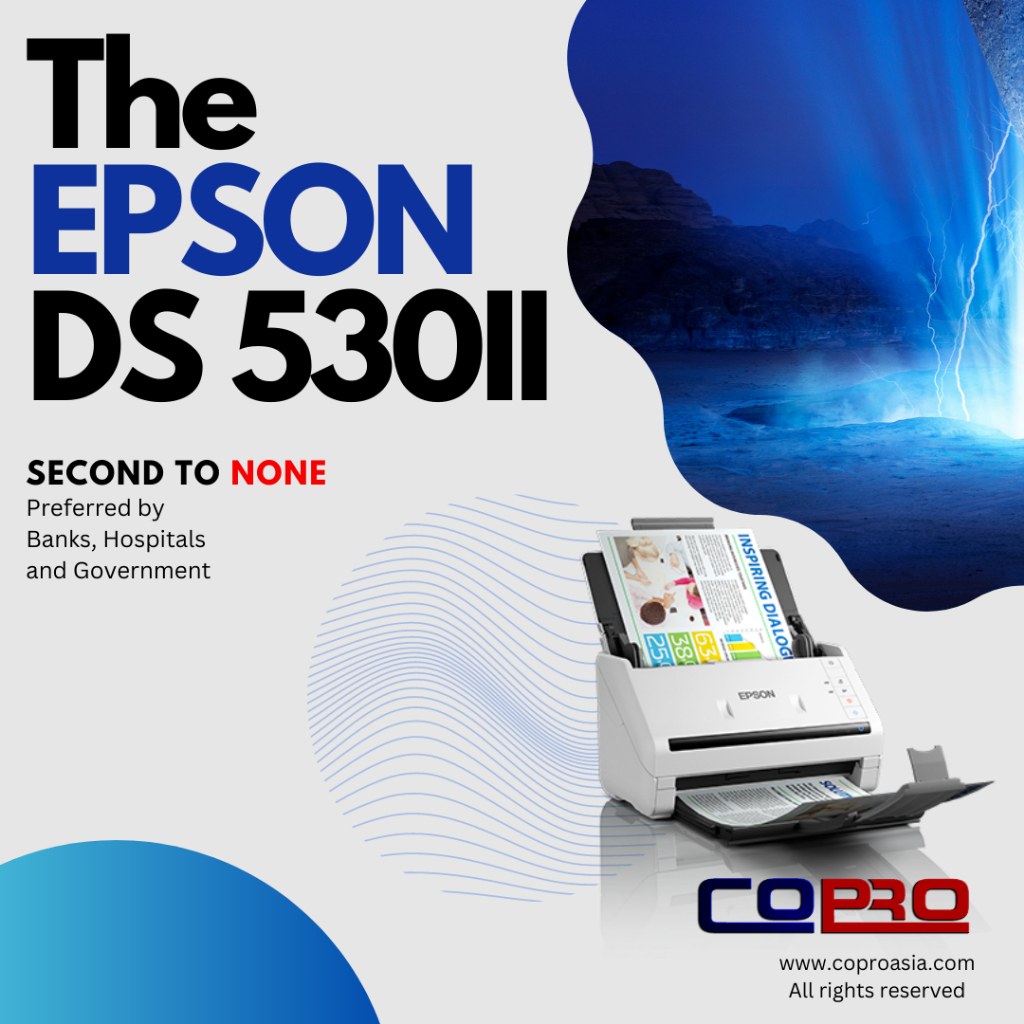 Epson WorkForce DS-530II A4 Duplex Sheet-fed Banking Legal Document ...