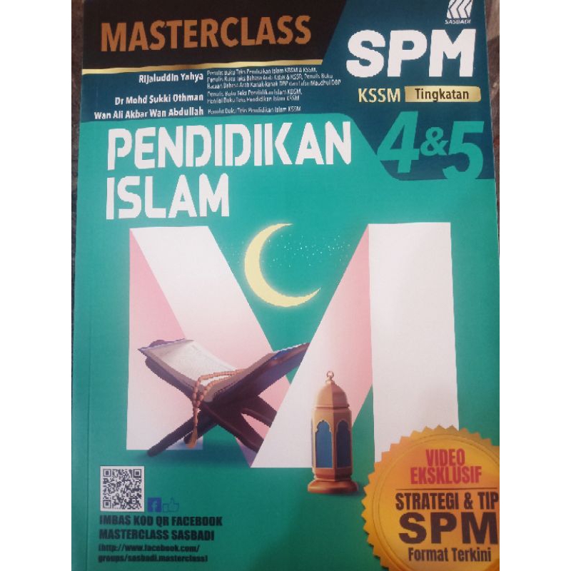 MASTERCLASS PENDIDIKAN ISLAM KSSM SPM | Shopee Malaysia