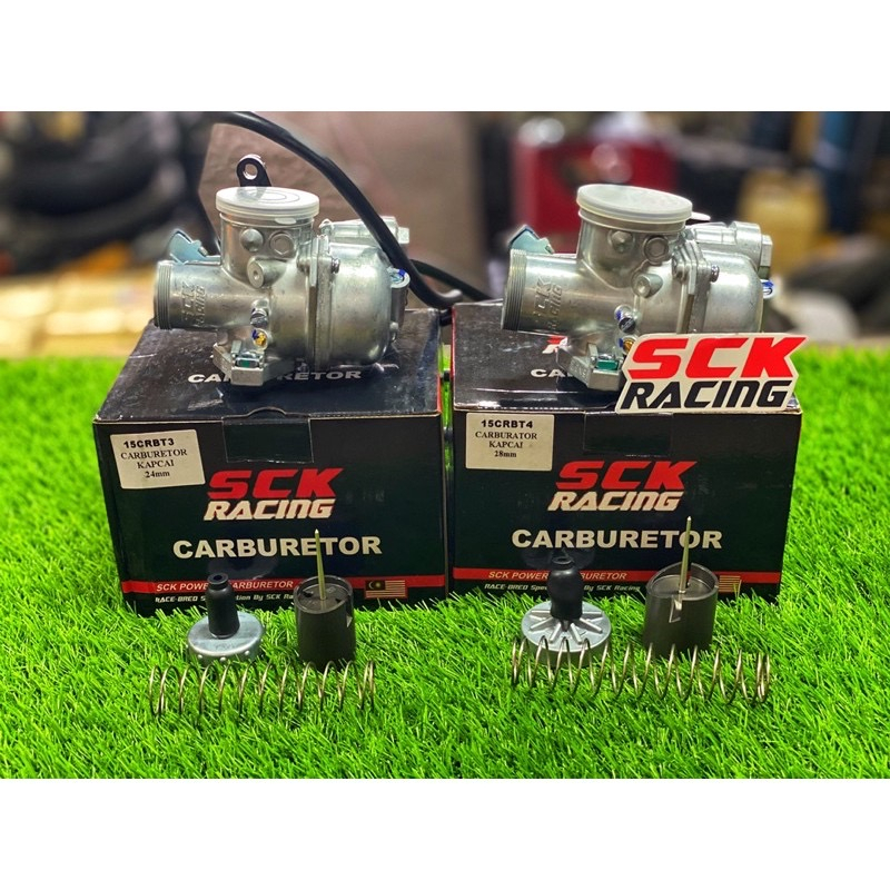 SCK RACING WAVE125 BIG SLIDE KAPCAI CARBURETOR 24MM 28MM WAVE 100 125 ...