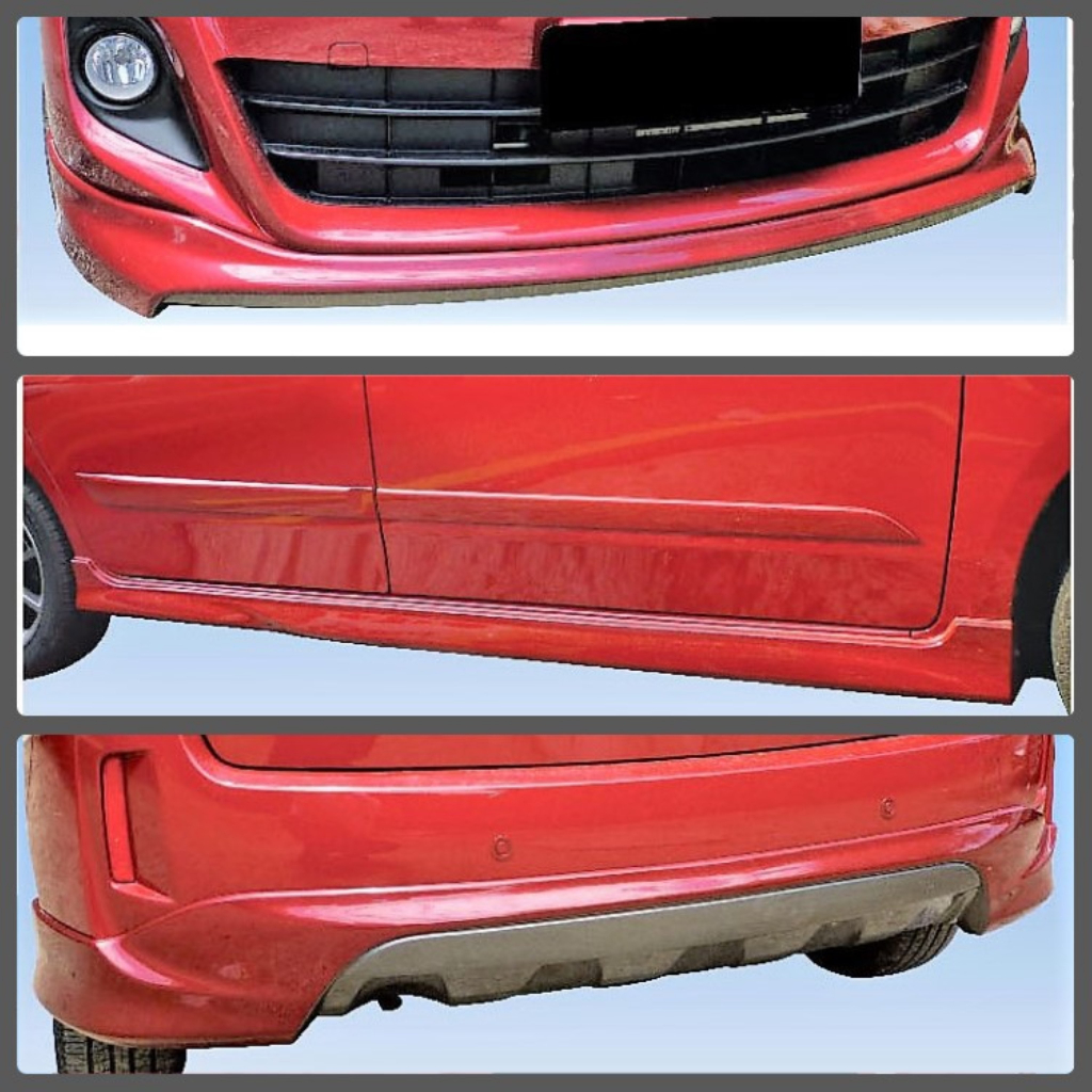 Perodua Alza 1st Generation 2014 SE Skirting Body Kit PU Ready Stock ...