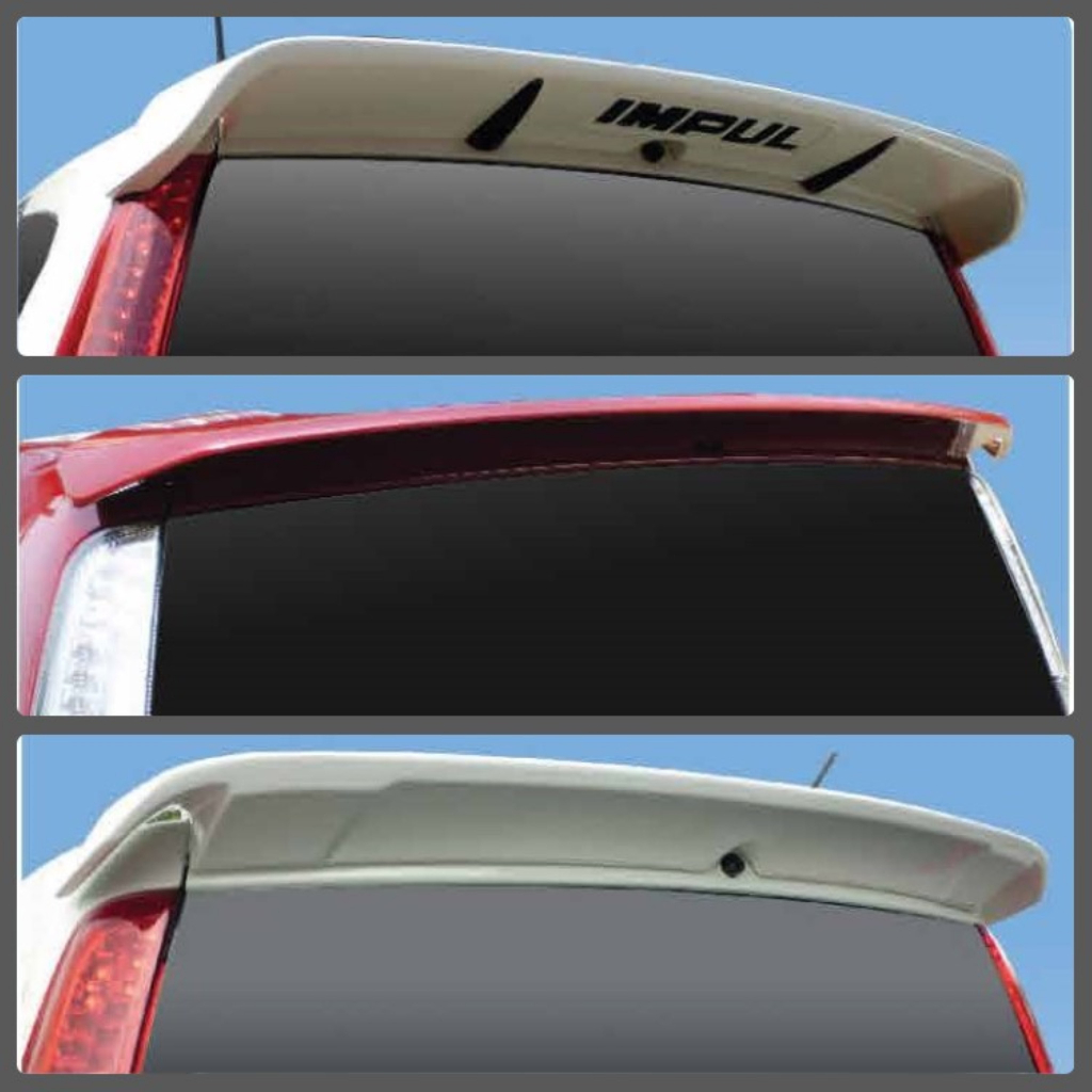 Perodua Alza 1st Generation Spoiler Ducktail Body Kit Fiber Ready Stock ...