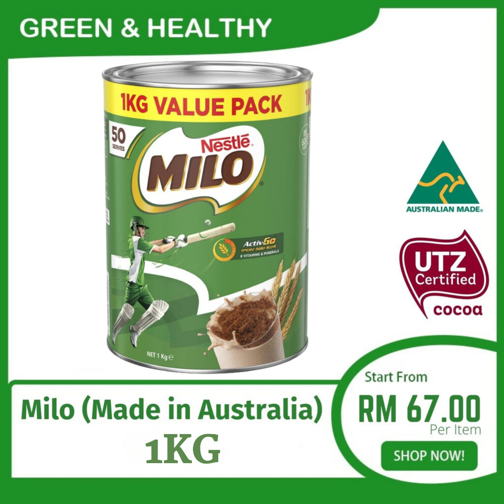 Milo Australian Made (1.1kg) | Shopee Malaysia