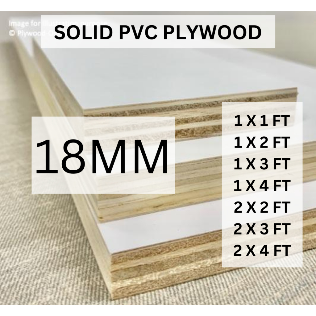 JM PCV PlyWood 18mm Papan Kayu Timber Panel Wood kayuBoard Sheet Multipurpose DIY (PALING MURAH ...