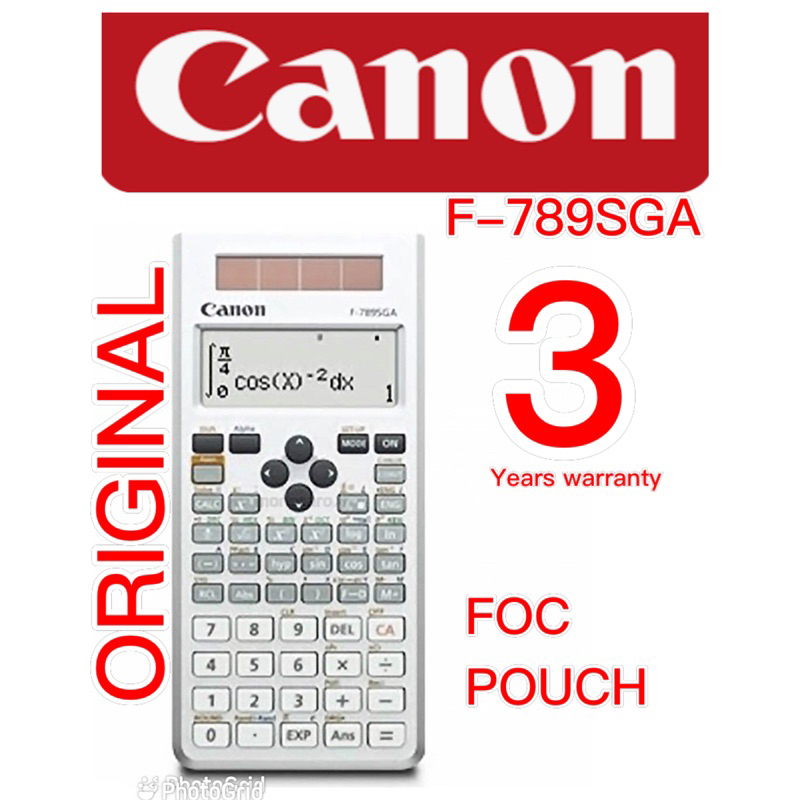 Canon Scientific Calculator Canon F-789SGA =fx 991es plus Canon f789 F-789SGA | Shopee Malaysia