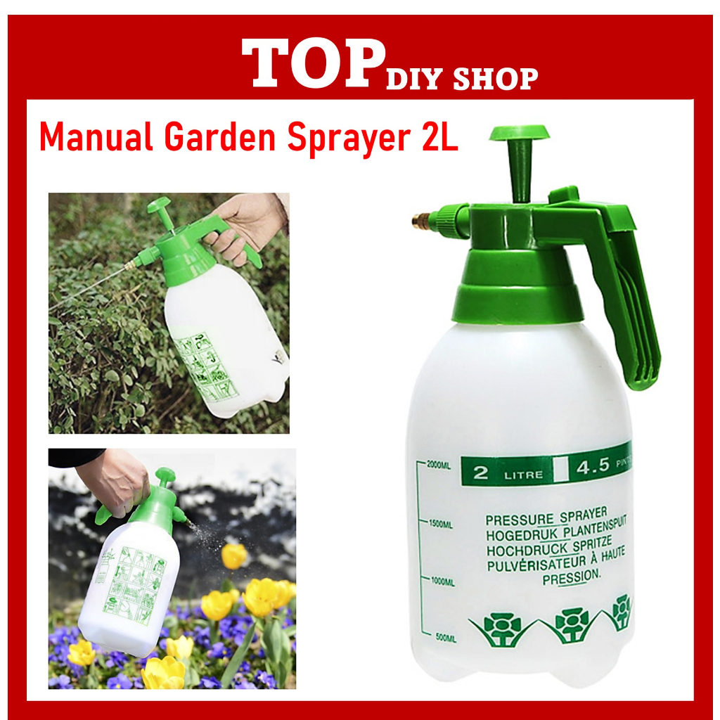 2L High Quality Pressure Sprayer ( Disinfectant Sprayer) | Shopee Malaysia