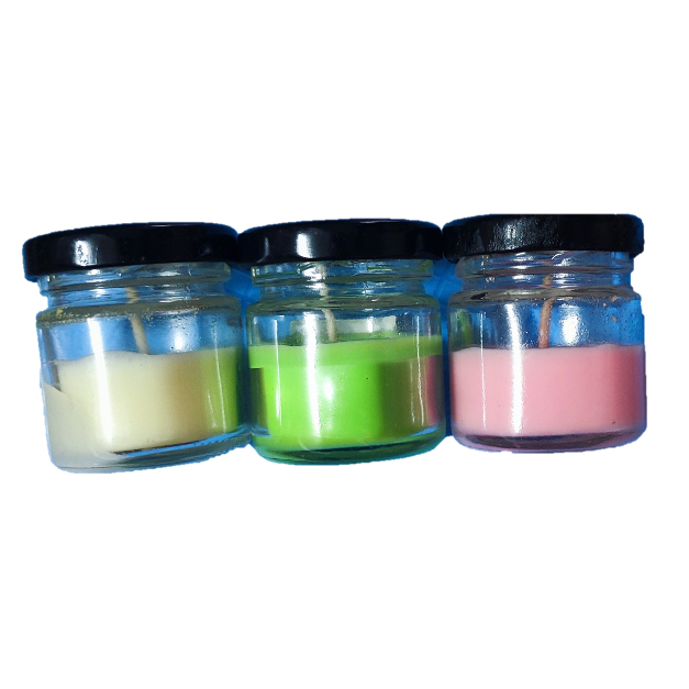 Handmade Smelling Candle With Flavour & Beautiful Packing Lilin Dengan ...