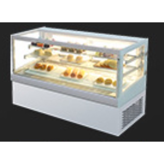 Not Cold Ready Stock Cake Fresh Table Top Showcase Display Glass ...