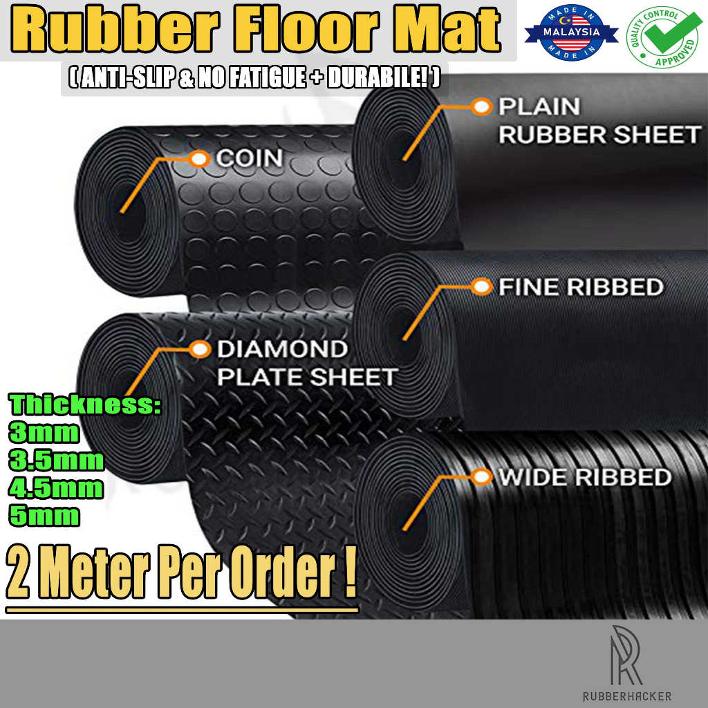 Anti Slip rubber mat 3.5mm diamond mat, rubber mat 5mm stud floor mat, rubber sheet, willow mat ...