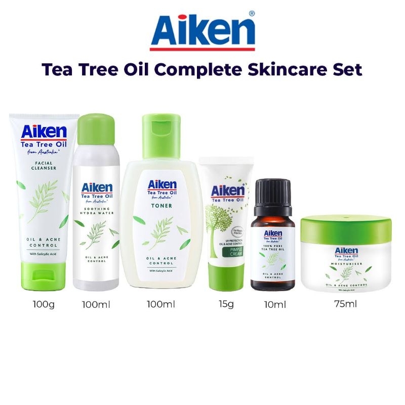 Aiken Tea Tree Oil Skincare Series | Shopee Malaysia