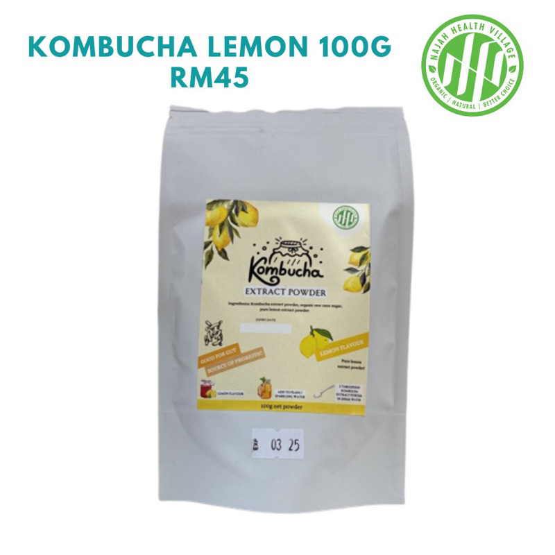 NHV KOMBUCHA EXTRACT POWDER 100g | Shopee Malaysia