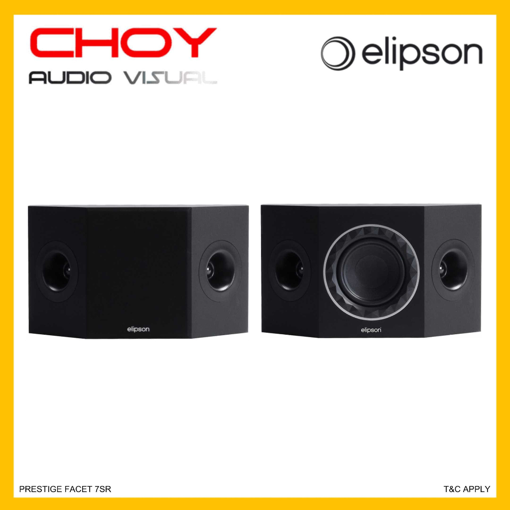 Elipson Prestige Facet 7SR Surround Speaker - Pair | Shopee Malaysia