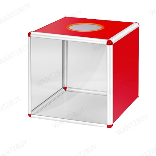 3 Size Acrylic Lucky Draw Box Lottery Prize Drawing Surprise Mystery ...