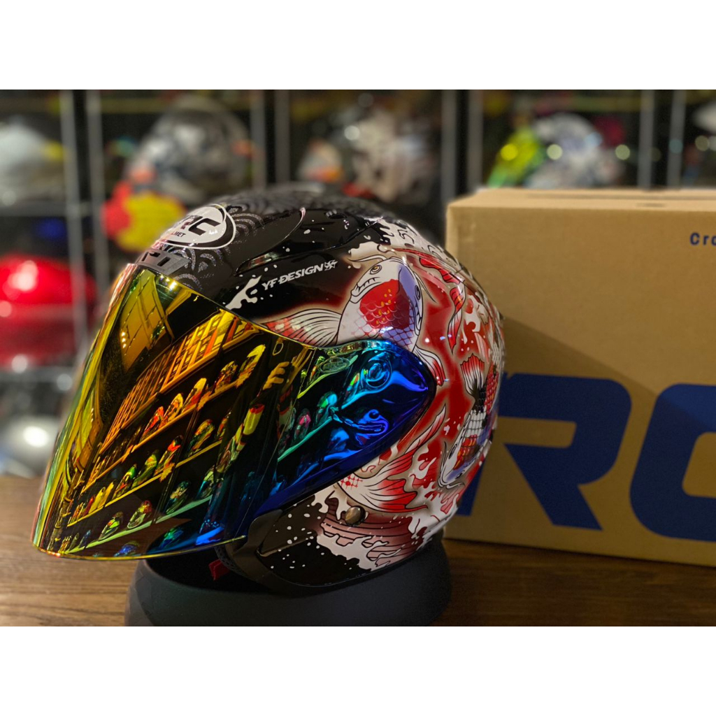 HELMET ARC XR KOI (NEW DESIGN) | Shopee Malaysia