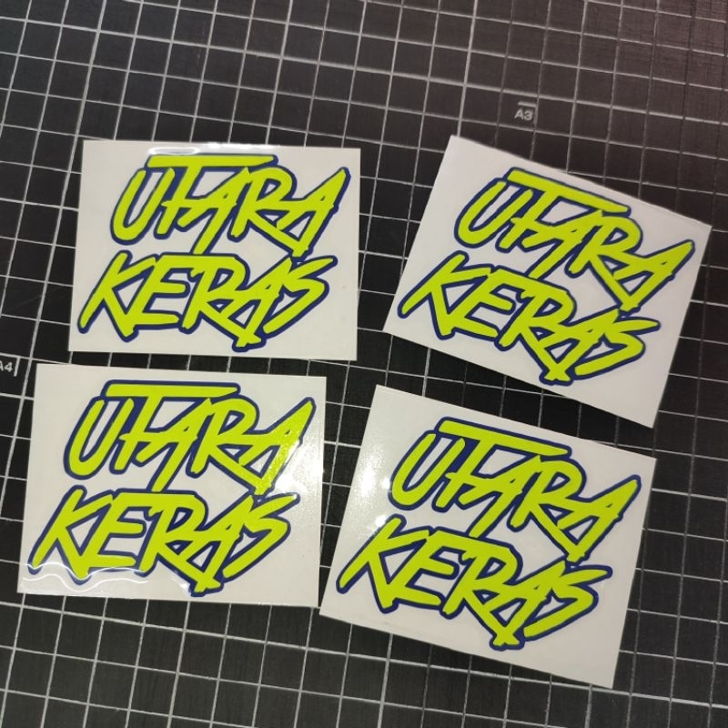 Utara Keras Sticker Potong | Shopee Malaysia