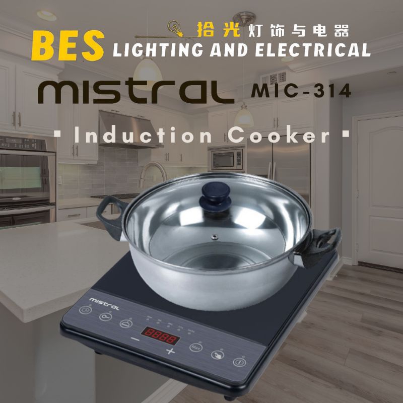 Promotion:Mistral Induction Cooker*Free Stainless Steel Pot* | Shopee ...