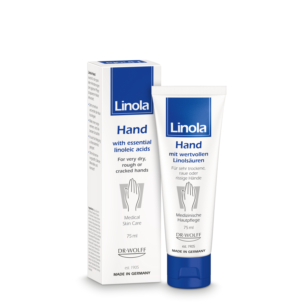 Linola Hand Lotion 75mL with Essential Linoleic Acids (Exp: May 2024 ...